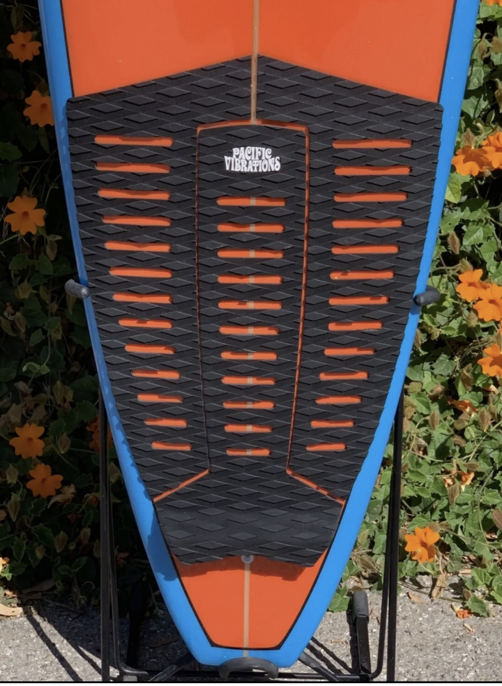 Attaching a Surfboard Traction Pad: Easier on a sunny day!