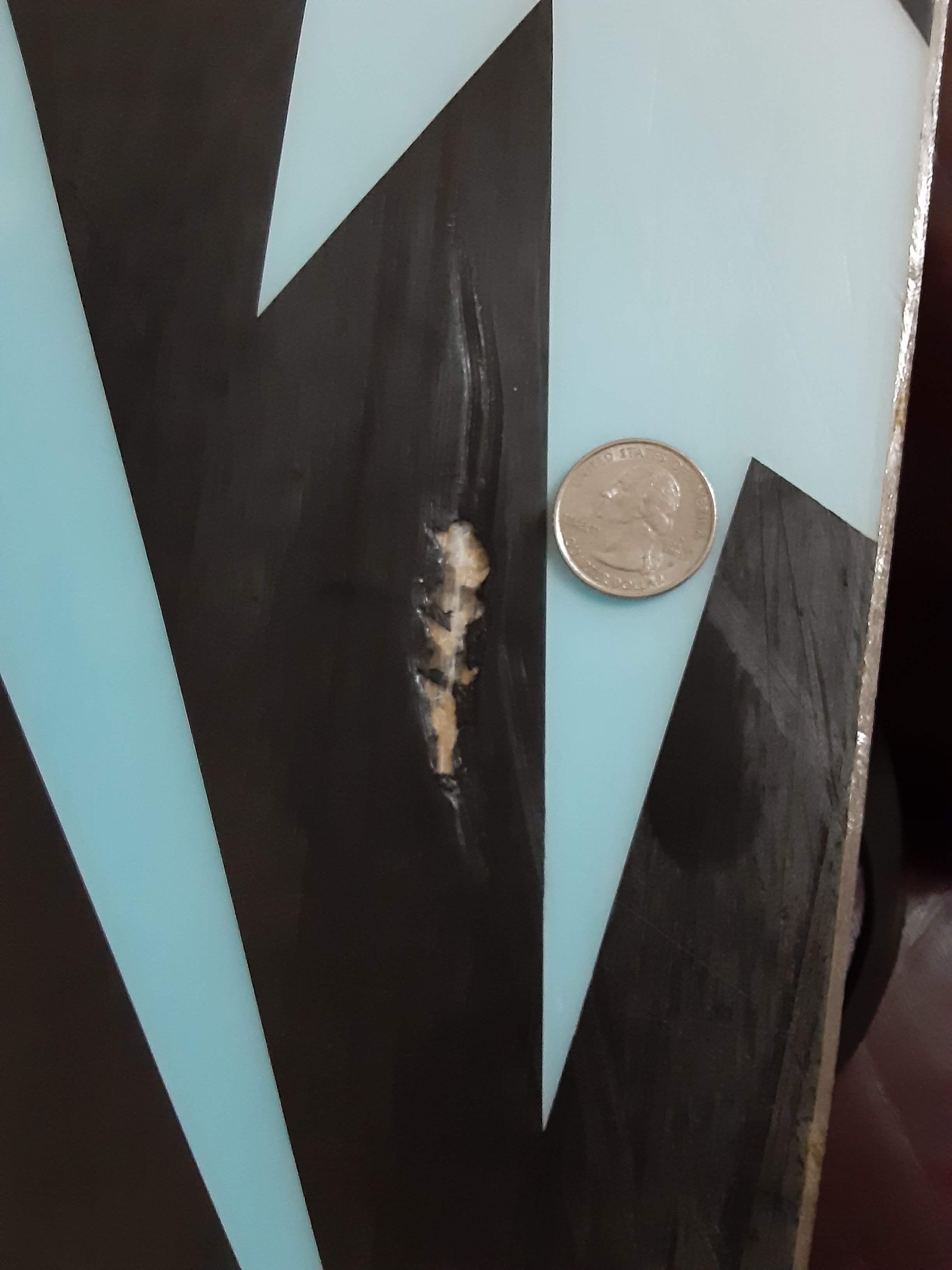 P-Tex Repair: How to fix your snowboard with P-tex