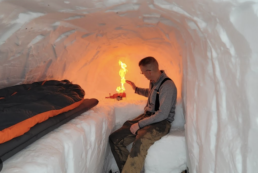 Lost in the Mountains? How to Build a Snow Shelter