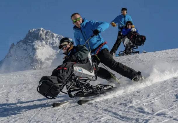 Tandem Skiing: It's about getting more people on the slopes to enjoy ...