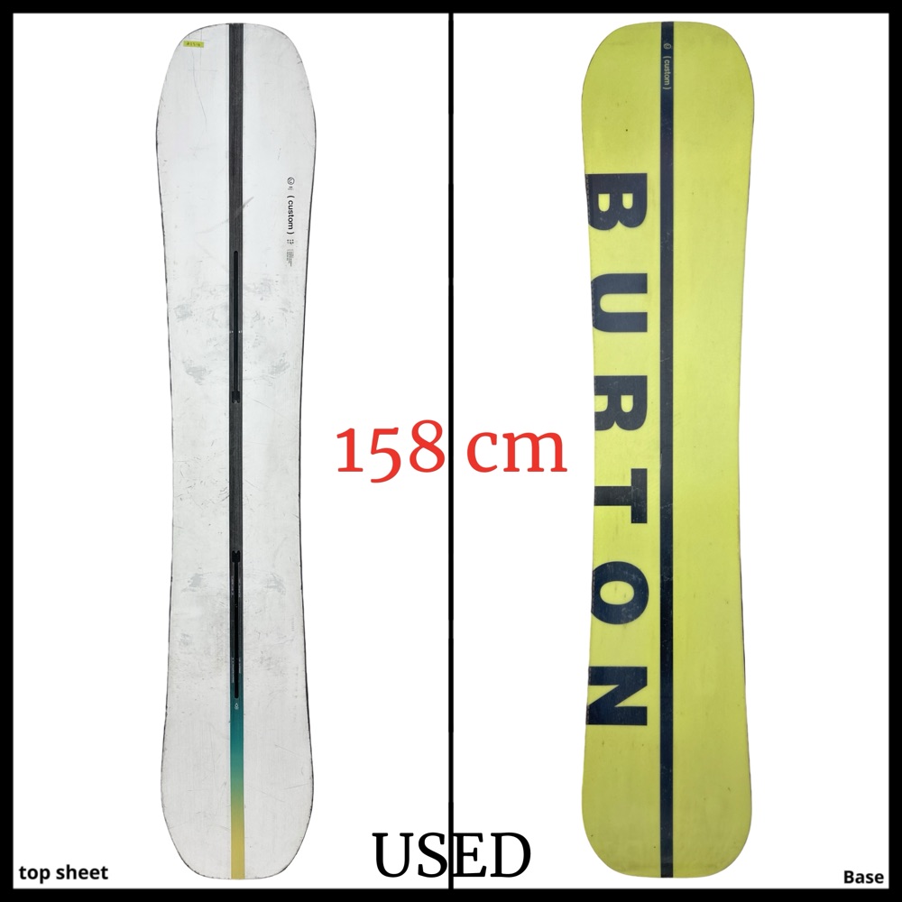 #2319 Burton Custom Flying V Mens Snowboard 158 - Snowboards | SENDY
