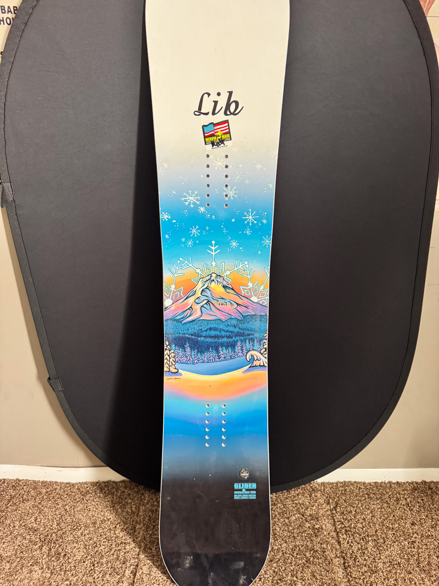 Lib Tech Glider BTX Snowboard – 151cm (Ridden One Day Only ...