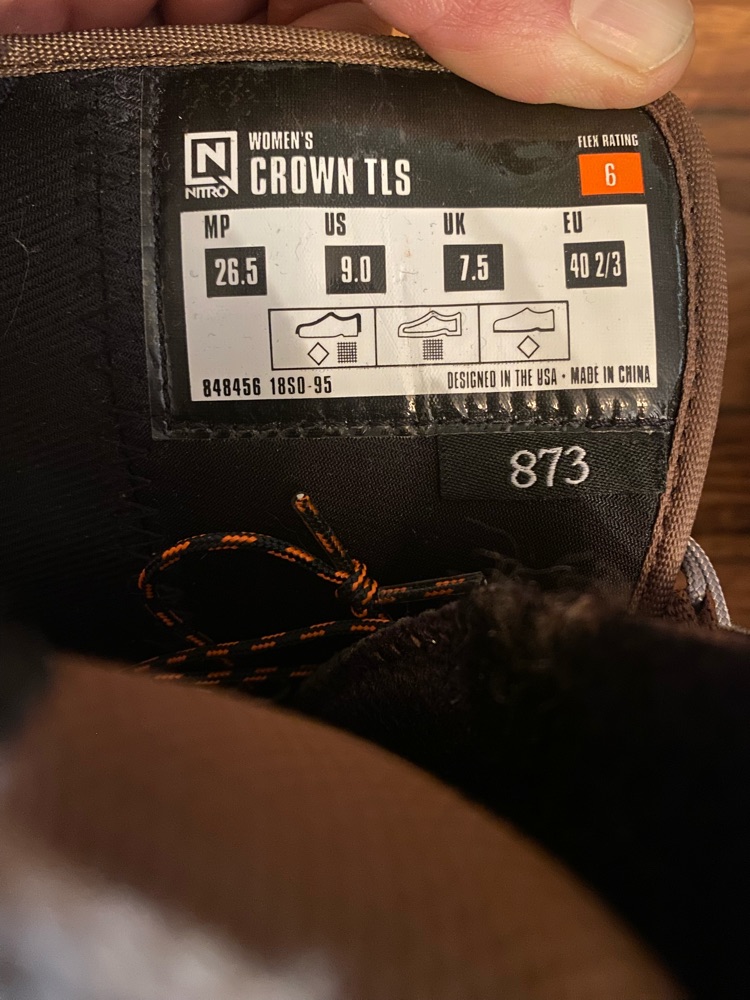 Nitro crown tls 9 women’s - Snowboard Boots | SENDY