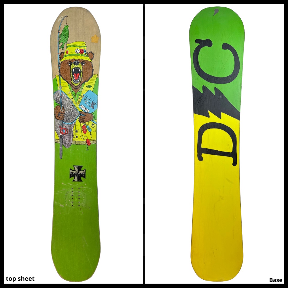 #1231 DC Mega Mens Snowboard 156 cm - Snowboards | SENDY