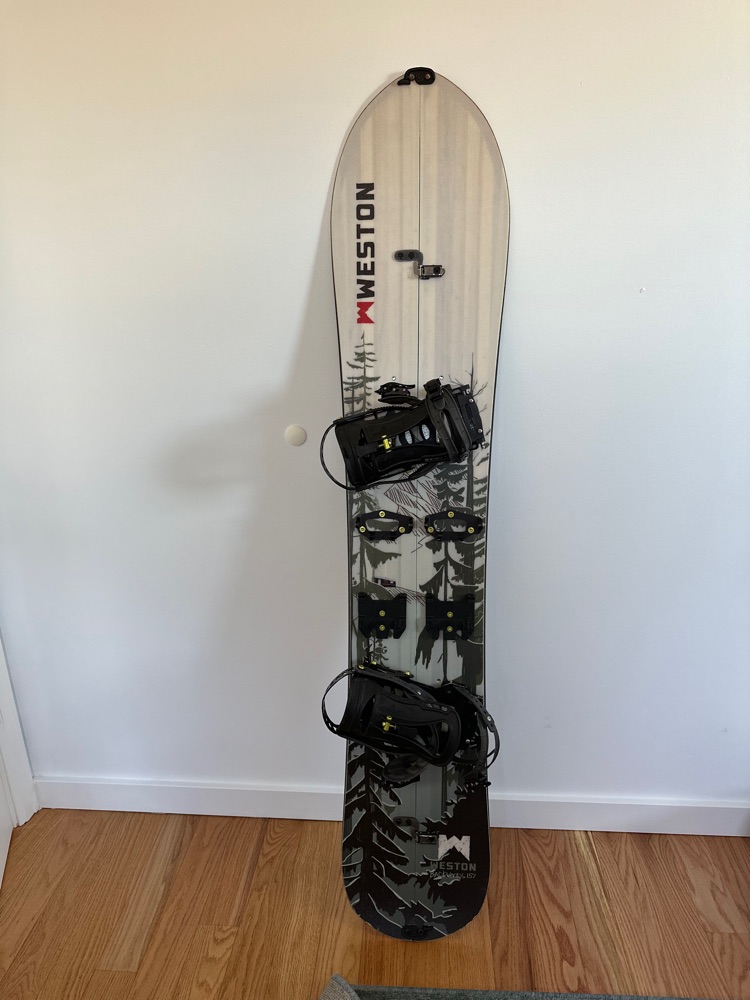 Weston Backwoods Splitboard 157cm - Splitboards | SENDY
