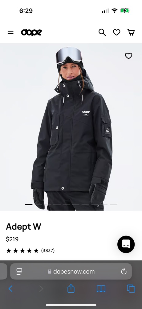 DOPE SNOW, m, female - Ski & Snowboard Jackets | SENDY