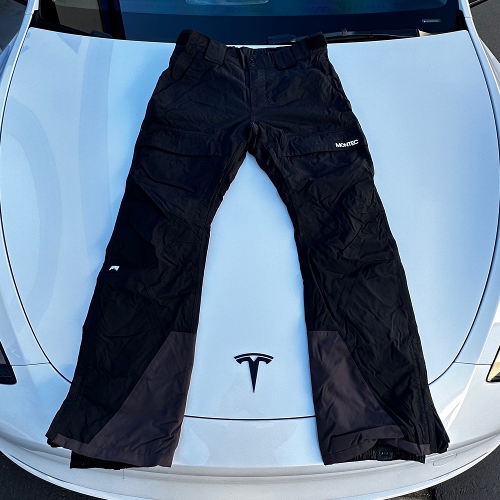 Dune 2020 Men's Ski Pants - Sleek Black, Medium - Men's Ski Pants & Bibs | SENDY