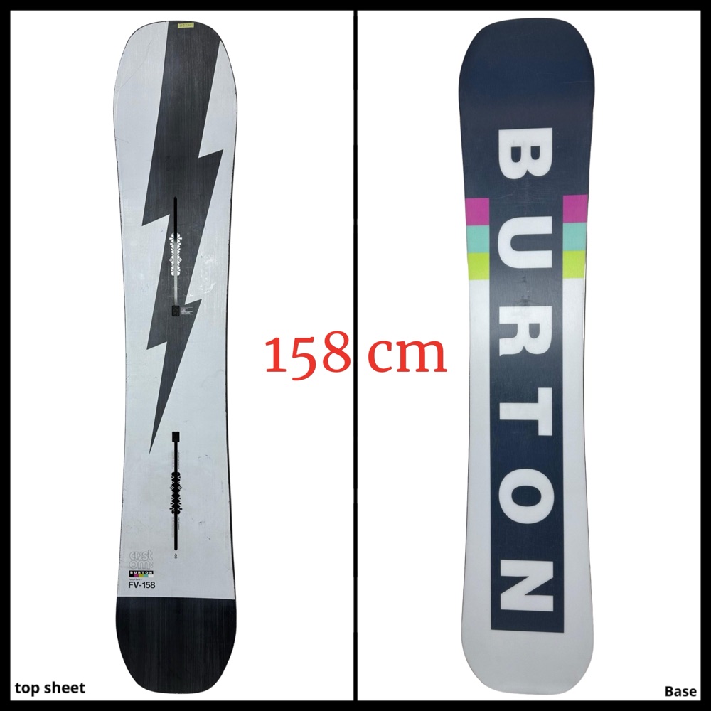 #2242 Burton Custom Flying V Men’s Snowboard Size 158 cm - Snowboards ...
