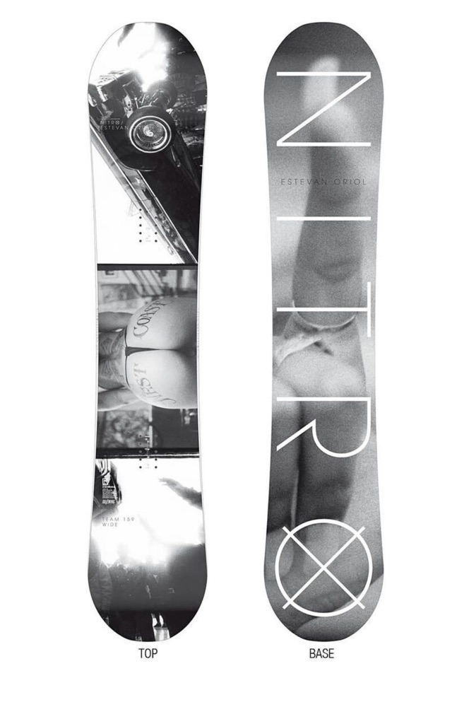 Team Series Estevan Oriol NItro 155 Snowboard - Snowboards | SENDY