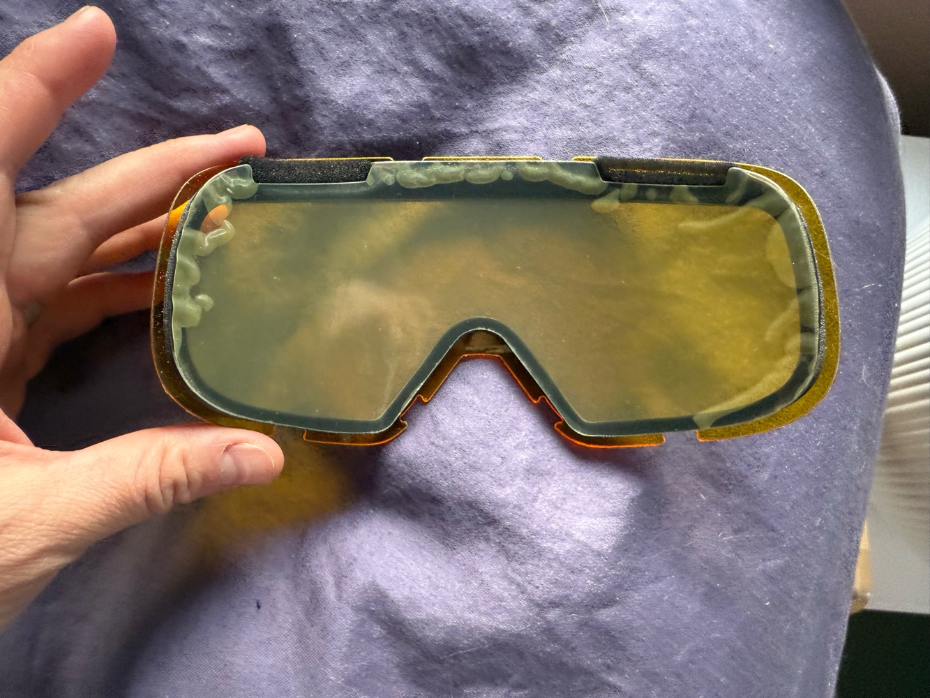 SMITH Riot replacement lens (yellow) - Ski & Snowboard Goggles & Lenses ...