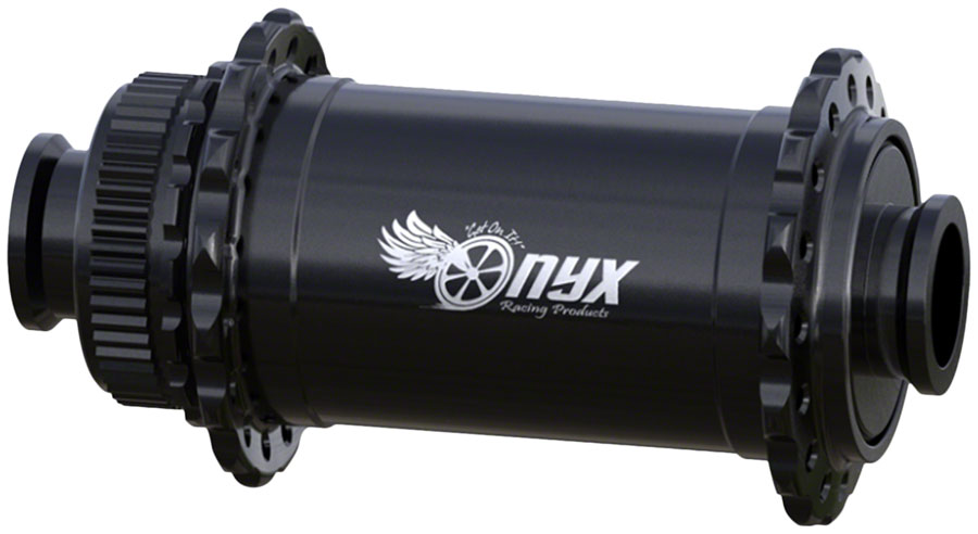 Onyx Vesper Front Hub - 12 x 100mm, Center-Lock, Black, 24H - Mountain ...